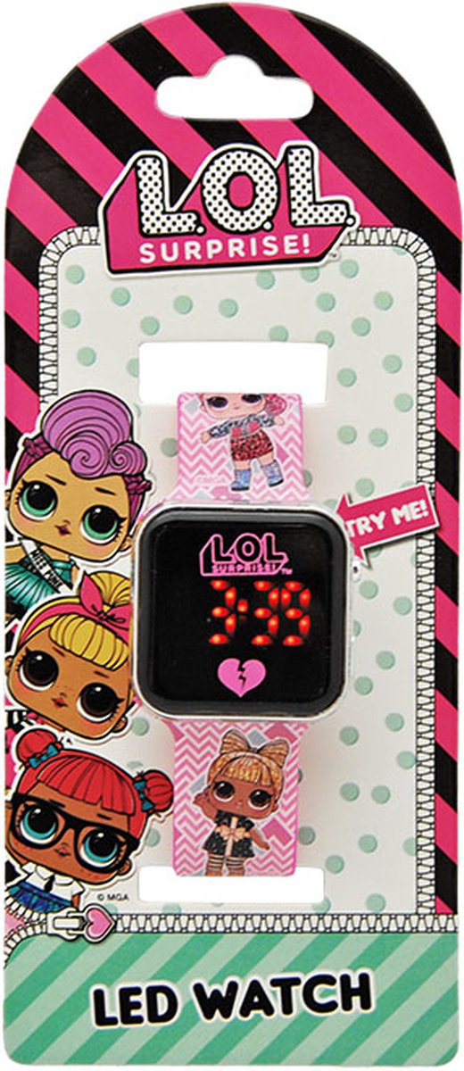 LOL Surprise Horloge - Led | bol.com
