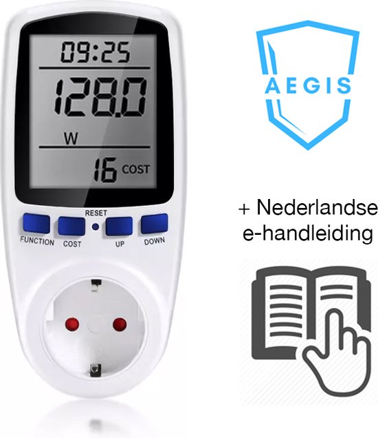 Energieverbruiksmeter - Stroomverbruik meter - kWh Meter - P1 Meter ...