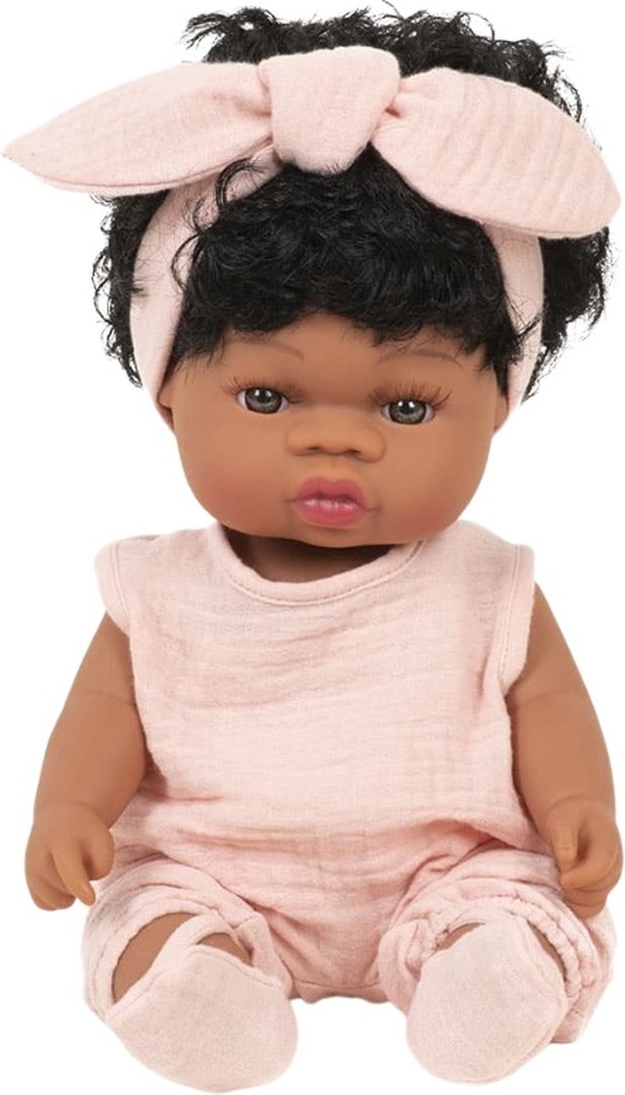 Pop Mrs Ertha Shiny The Loretas (35 cm) - Minikane Poppen | bol