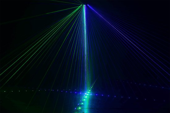 Laser Algam Lighting SpectrumSixRGB 6 stralen 260mW RGB | bol.com