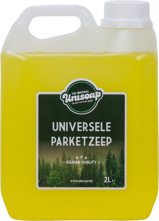 Unisoap - Universele parketzeep, Ecologische Onderhoudszeep voor Hout ...