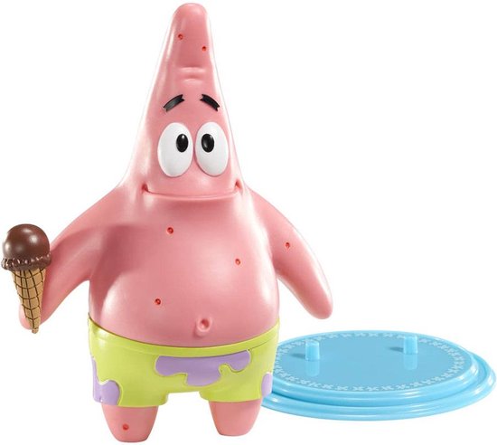 SpongeBob SquarePants Bendyfigs Bendable Figure Patrick 16 cm | bol
