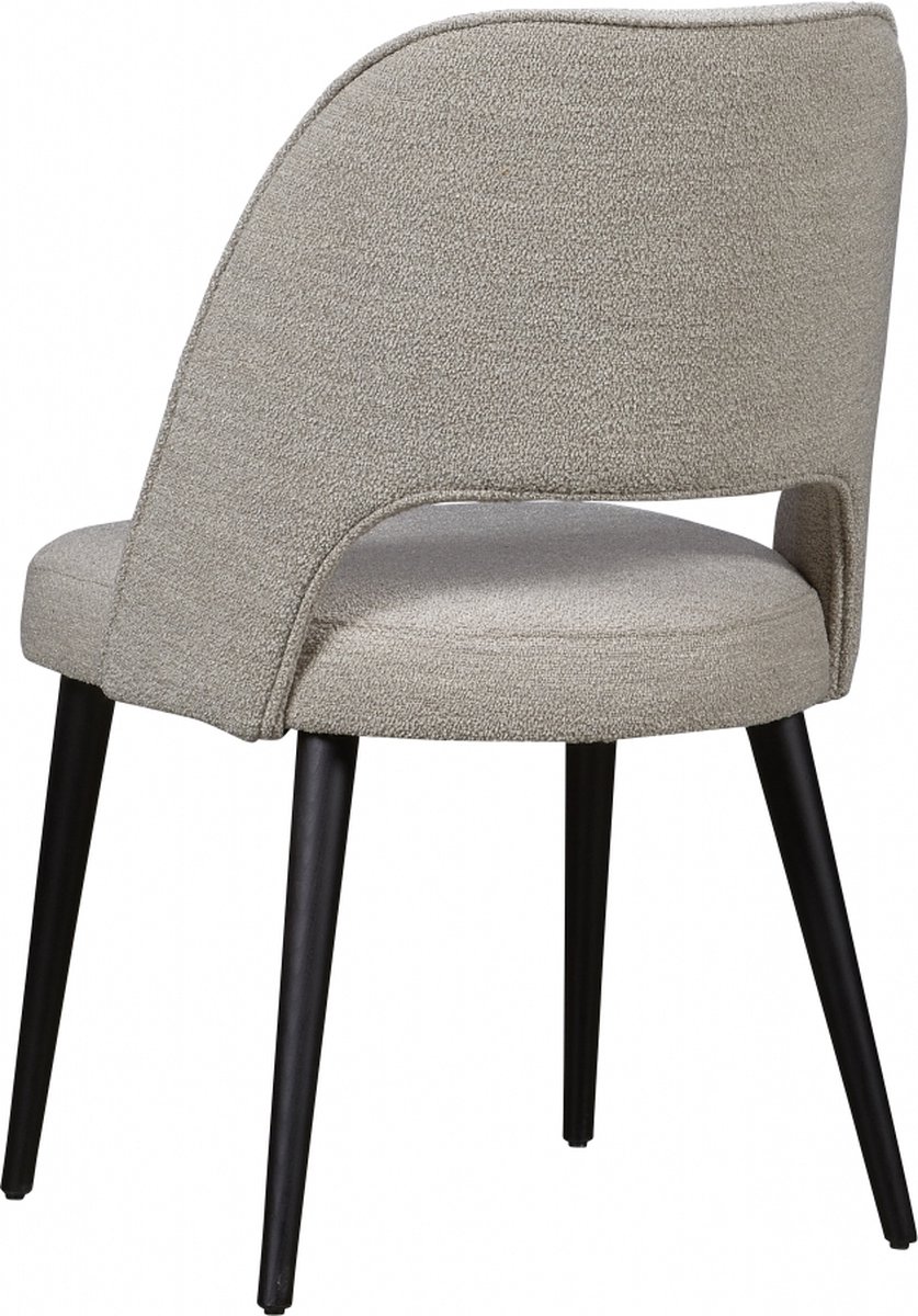 Woonexpress Stoel Blaricum - Stof - Naturel - 56 x 86 x 61 cm (BxHxD ...