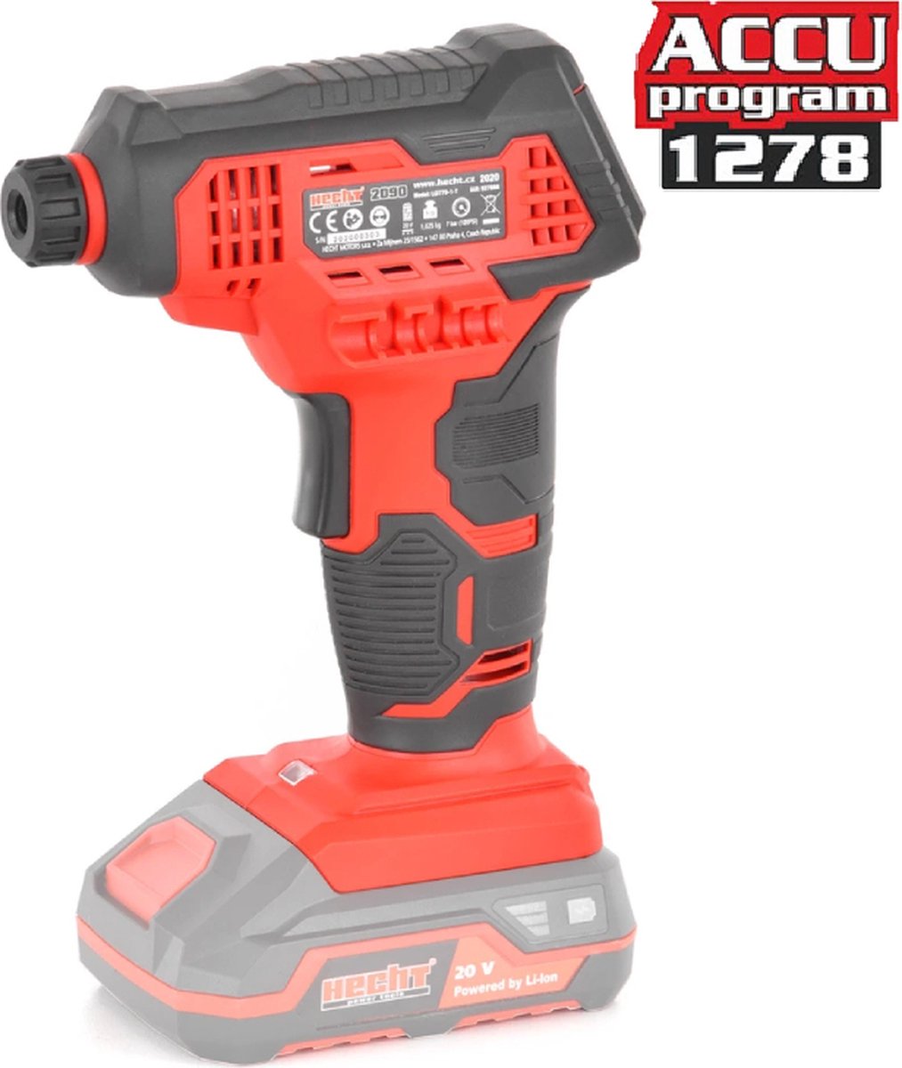 Hecht 2090 Accu compressor 35l/min 1278 SERIE | bol