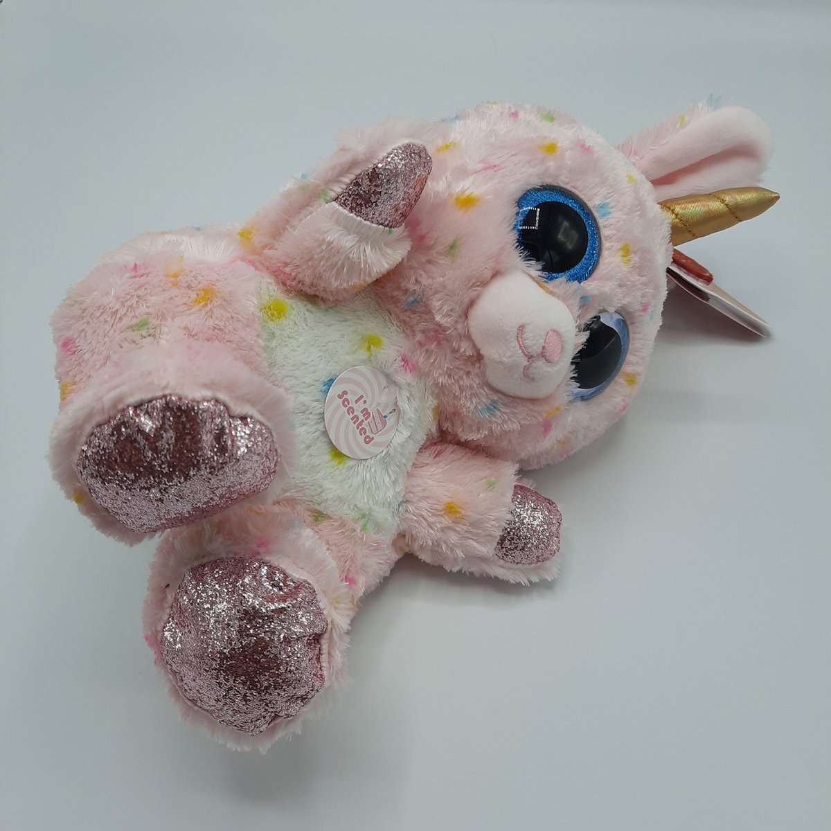 Keel Toys - Animotsu - Birthday Cake Bunny - Knuffel - Met heerlijke ...