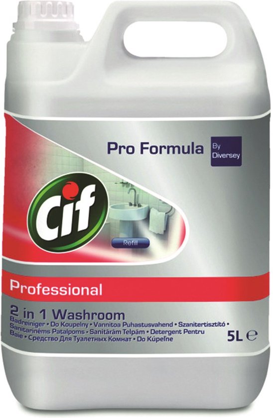Cif Professional vloeistof voor het reinigen van badkamers 5l | bol.com