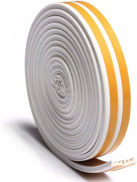 Simple Fix Tochtstrip - 5 meter x 9mm - Tochtband - Tochtstrips voor ...