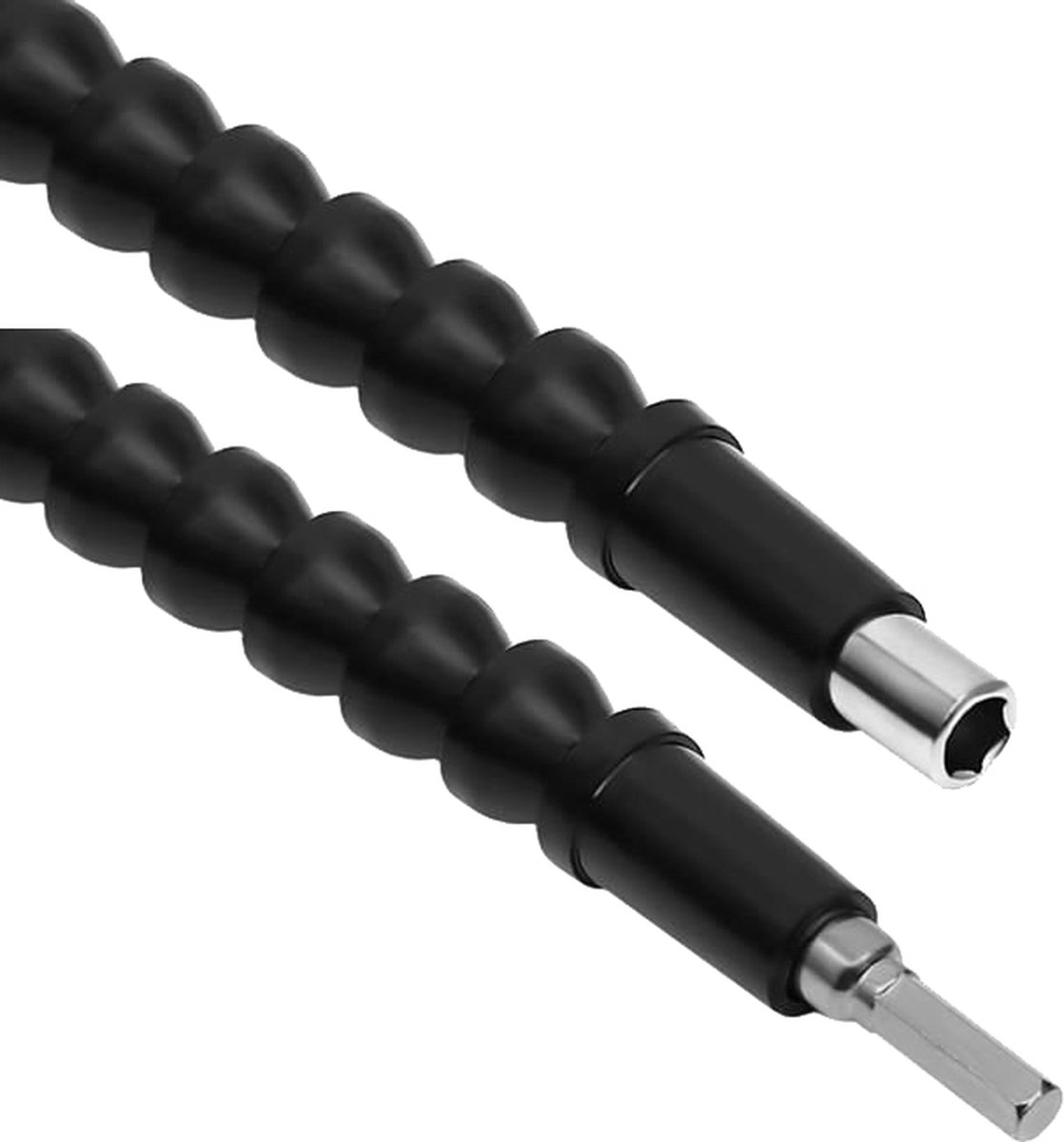 Flexibele bithouder - 19 cm - met plastic hoes - set van 3 stuks | bol.com