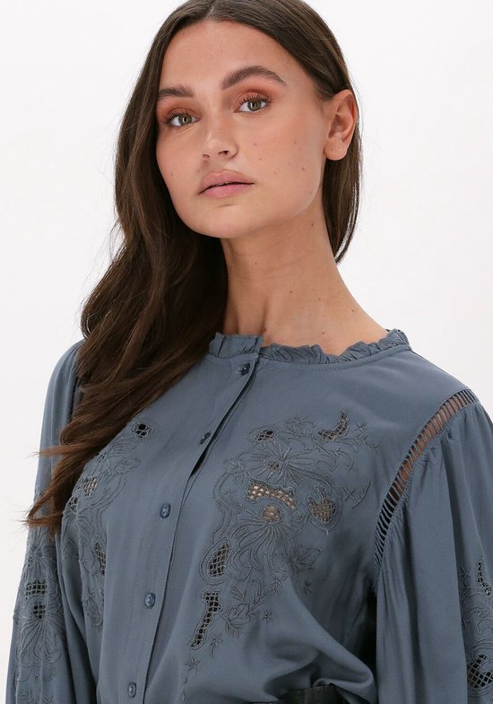 Lollys Laundry Valentina Dames - Jurken - Kleedje - Grijs - Maat M | bol