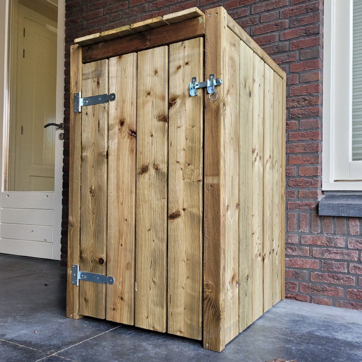 Containerombouw - Kliko Ombouw Enkel - Containerberging - Containerkast ...