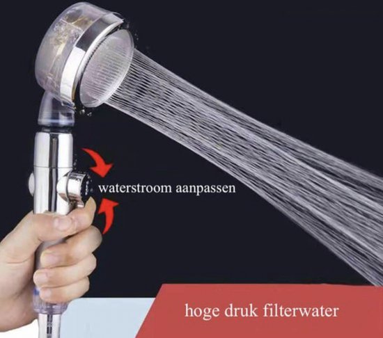 Douchekop - Handdouche - Douchekoppen Draaibaar met Turbofan - Jet ...