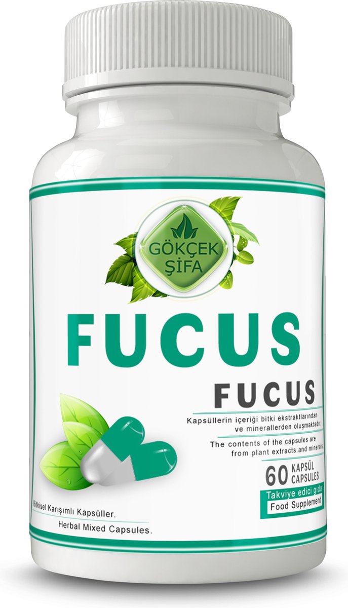 Fucus - Blaaswier Extract Capsule - 60 Capsules - Natuurlijke Bron Van ...
