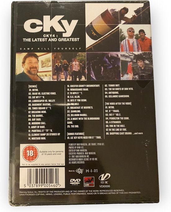 Bam Margera - The Latest and the greatest - CKY - CKY 4 - (Dvd), Bam ...