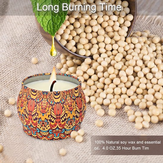 Coffret Bougie Parfumée - Set Bougie Bougies parfumées - Coffret Bougie ...