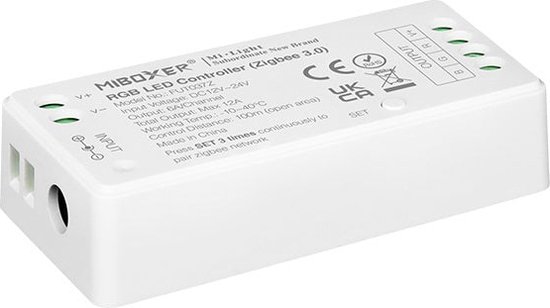 Mi-Light Mi-Boxer - (FUT037Z) - RGB LED controller (Zigbee 3.0) - Voor ...