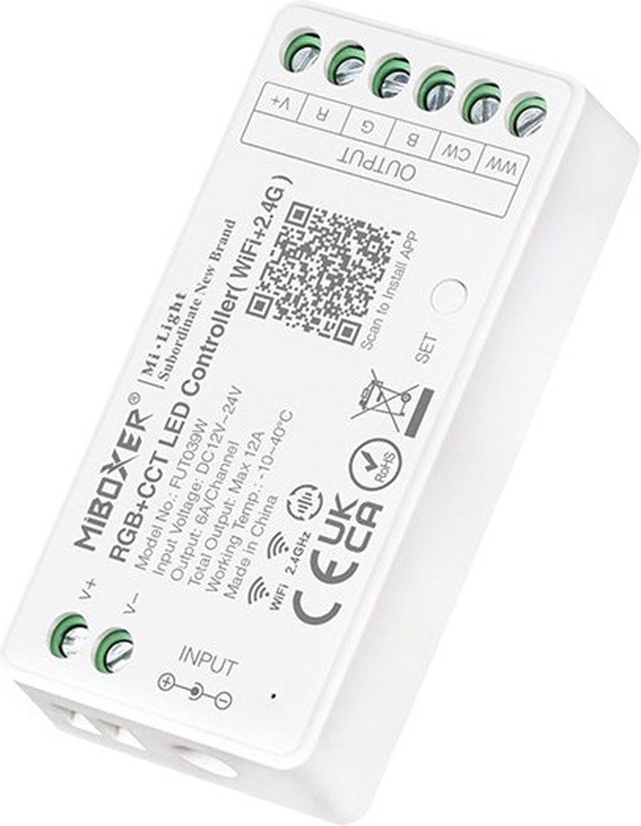 Mi-Light Mi-Boxer - RGB+CCT LED controller (WiFi) | bol.com