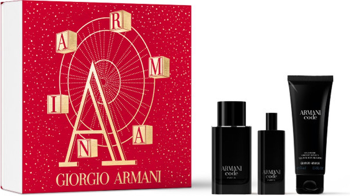 ARMANI ARMANI CODE LE PARFUM Parfum set mannen 3 stuks EDP 75 ml + EDP ...