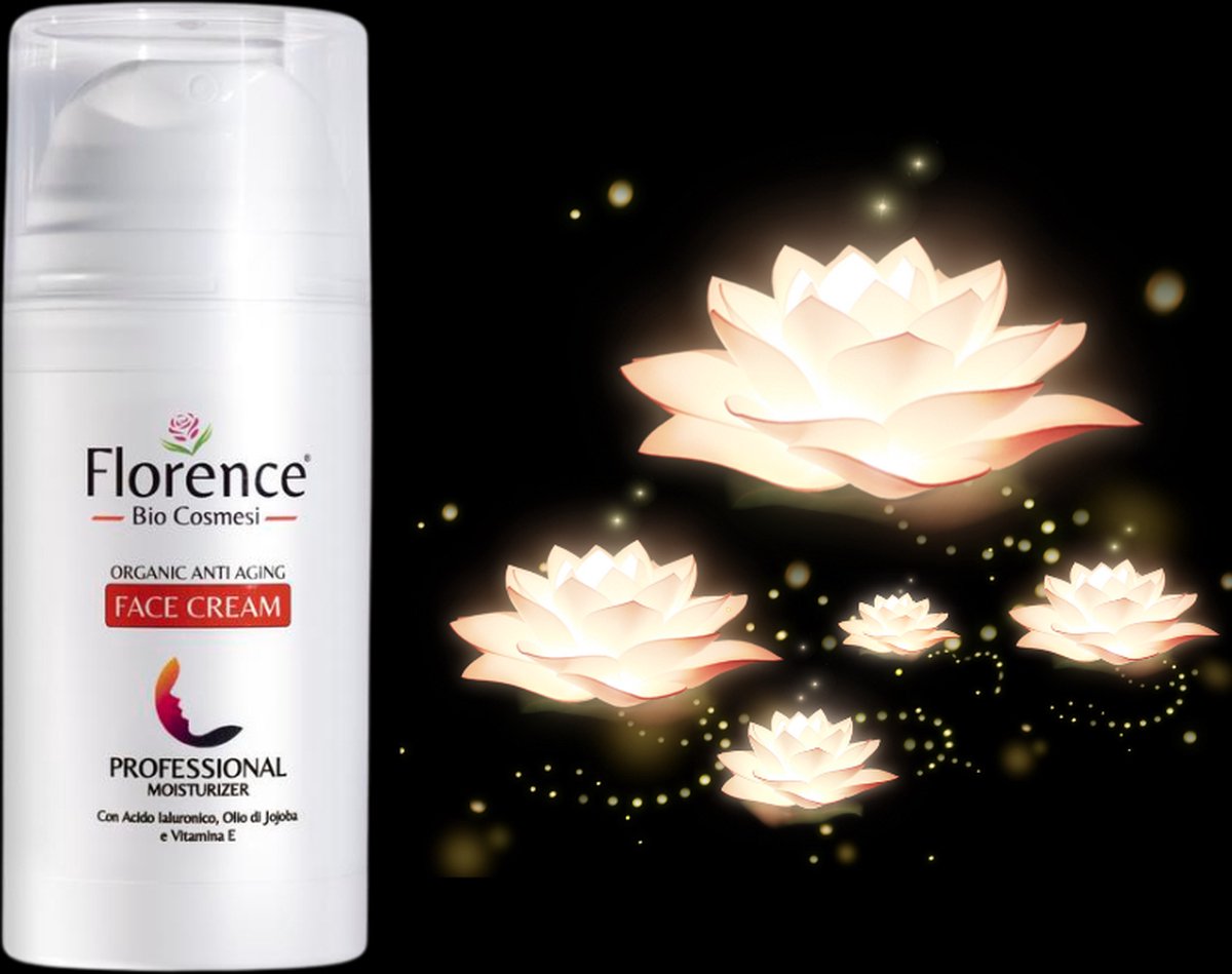 Florence Bio Cosmesi 100ml Professionele gezichtscrème met Puur ...