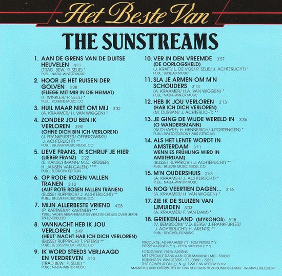 Het Beste Van, The Sunstreams | Muziek | bol