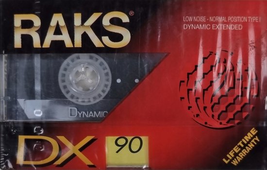RAKS DX90 Cassettebandje | bol
