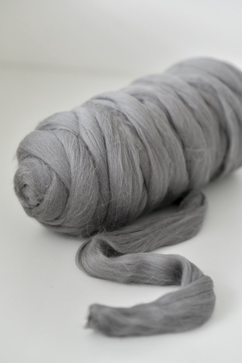 Chunky Merino Wol – Lontwol – XXL – Fluffy Wol – Micron 27 - 1 Kilo ...