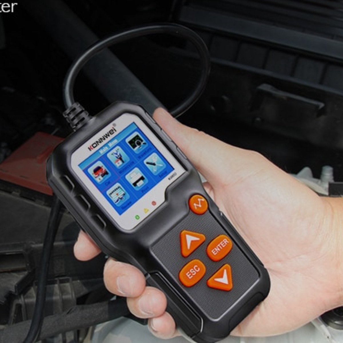 Thuys Accutester - batterijtester - voltmeter auto - accumeter - accu ...