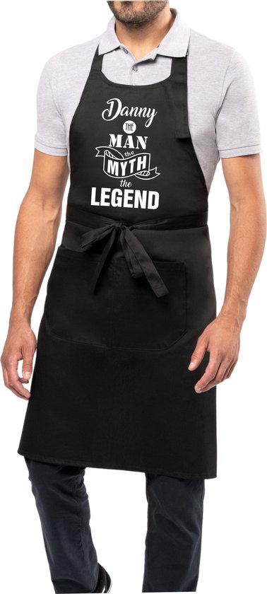 Naamcadeau - The man the Myth the Legend - Keukenschort - BBQ schort ...