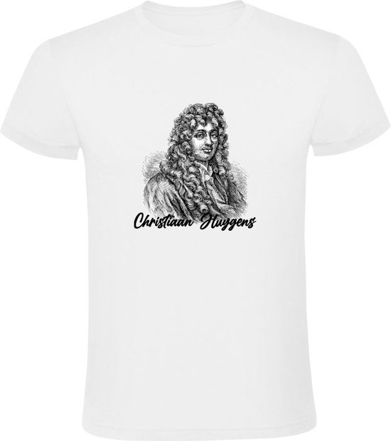 Christiaan Huygens Heren T-shirt | school | wetenschapper | slim ... Christiaan Huygens Heren T-shirt | school | wetenschapper | slim ...