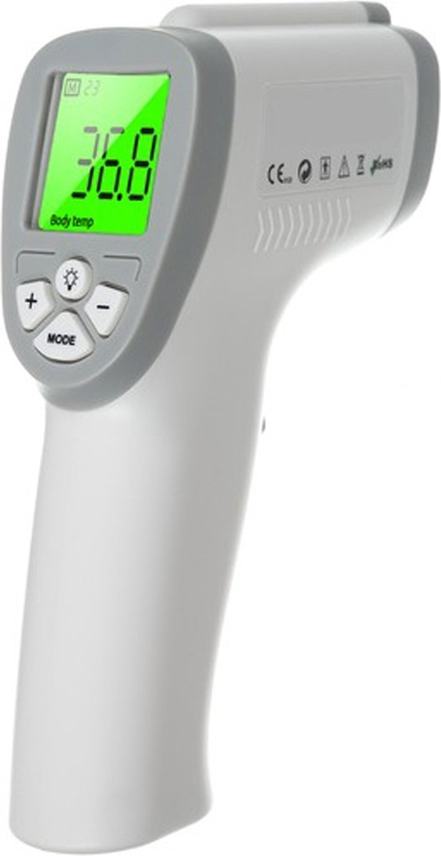 RoHS Infrarood Thermometer - Contactloos - Koortsmeter voor kind en ...