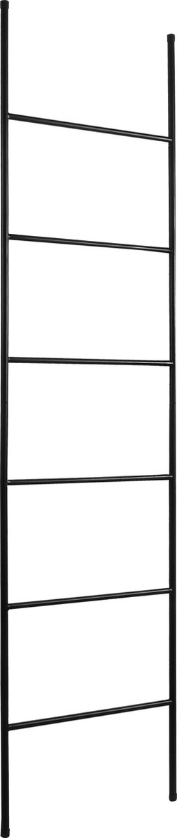 QUVIO Decoratie ladder - Decoratieve ladder - Handdoekladder - Wandrek ...
