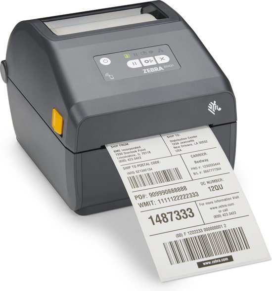 Zebra ZD421t, 8 dots/mm (203 dpi), RTC, USB, USB Host, BT, WLAN ...