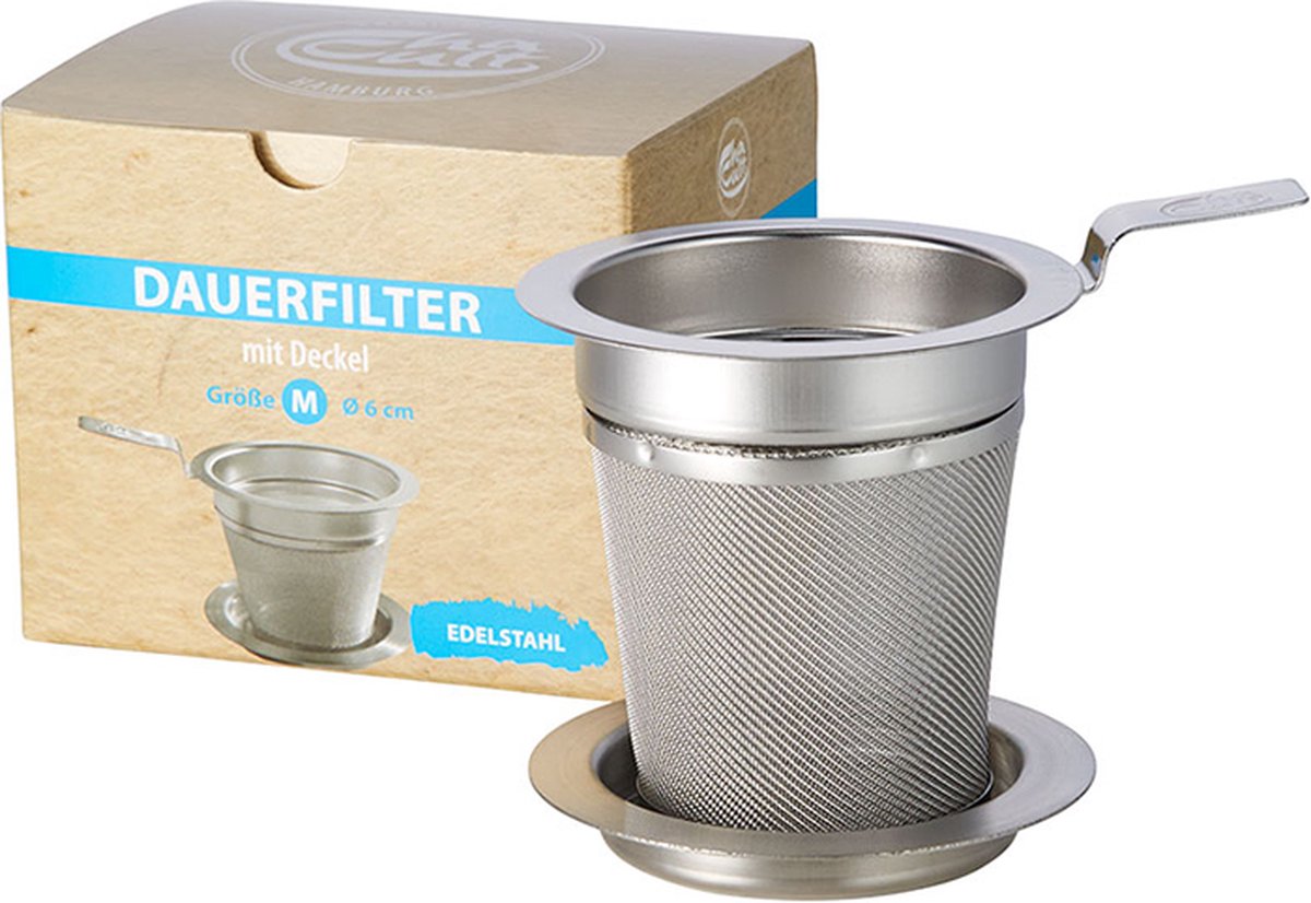 CHA-CULT - Theefilter voor Theepot - RVS - maat M - Ø 6 cm | bol.com