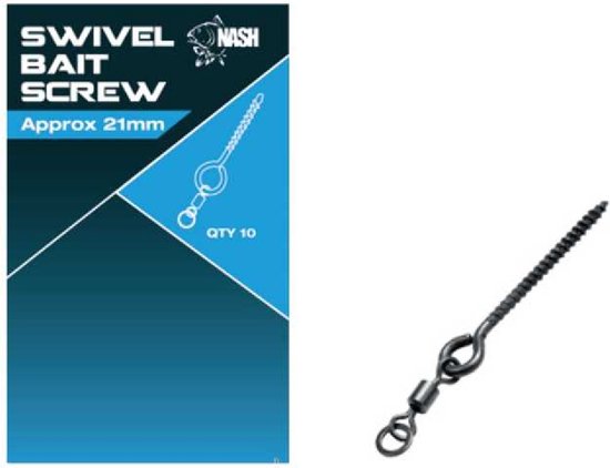 Nash Swivel Bait Screw 21 mm | bol