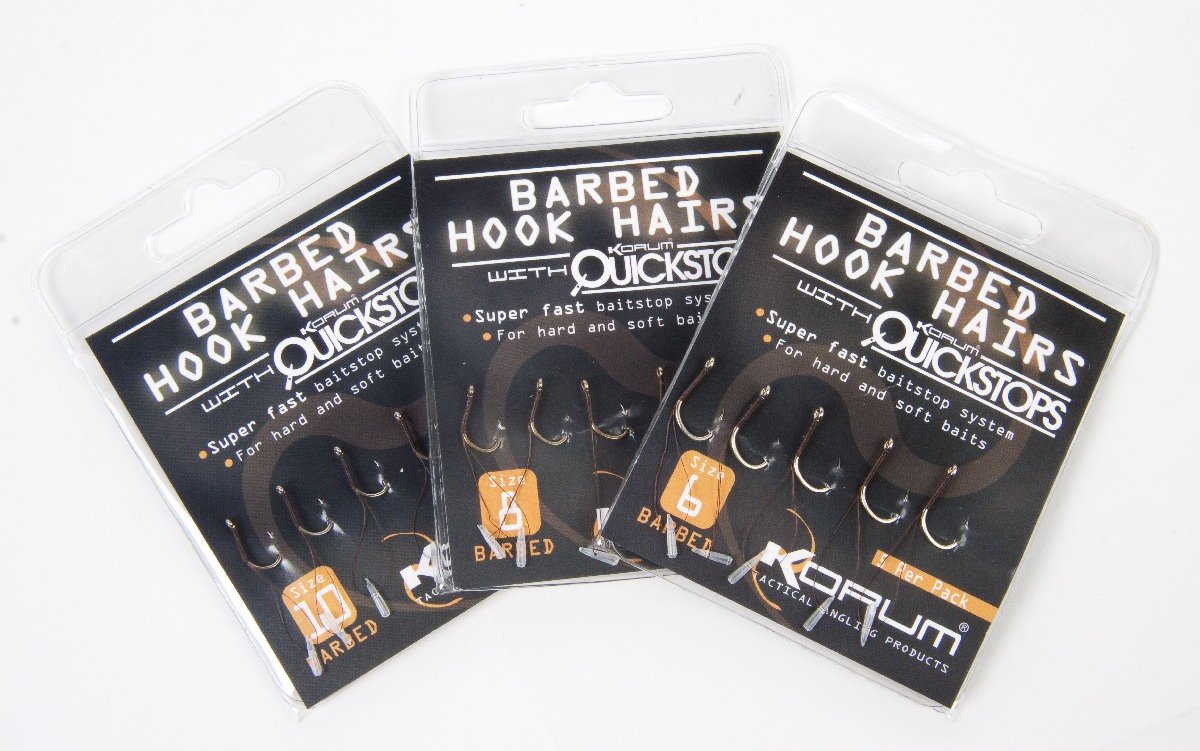 Korum Barbed Hook Hairs With Quickstops | bol.com