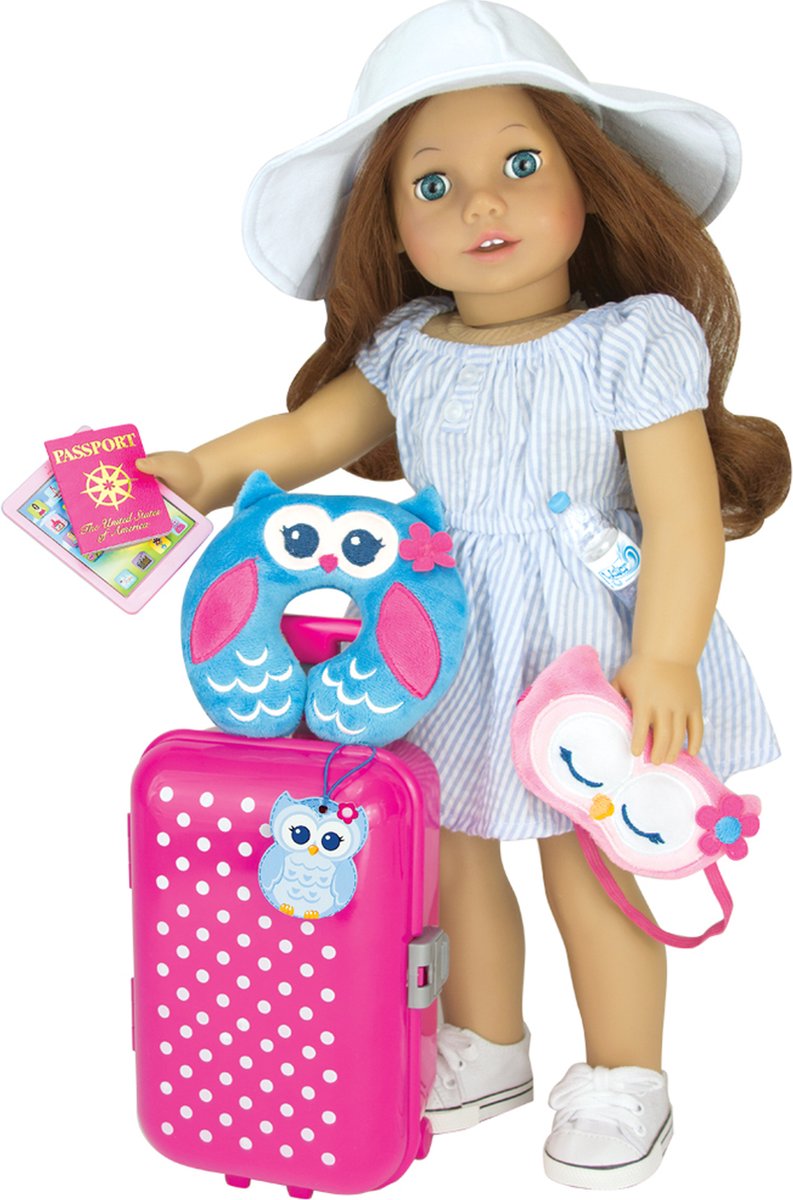 Sophia's by Teamson Kids Poppenkleding voor 45.7 cm Poppen - Canvas-Sneakers - Poppen... | bol.com