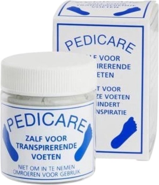 Pedicare voetzalf | 30 ml | voor geurloze voeten | anti zweet voeten ...