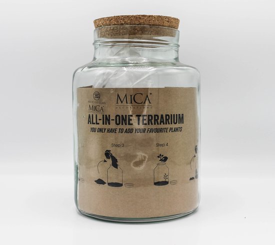 Mica Terrarium All-In-One Gerecycled Glas | bol