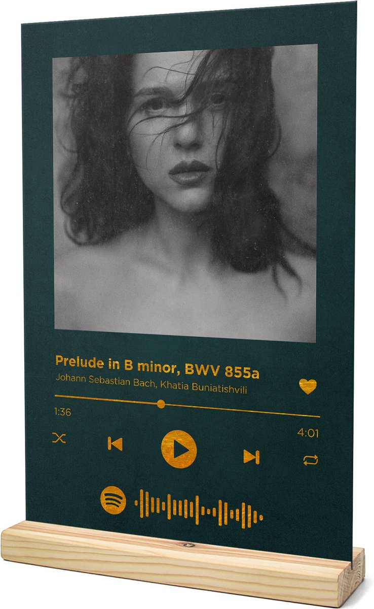 Songr Spotify Muziek Bordje - Prelude in B minor, BWV 855a - Johann ...