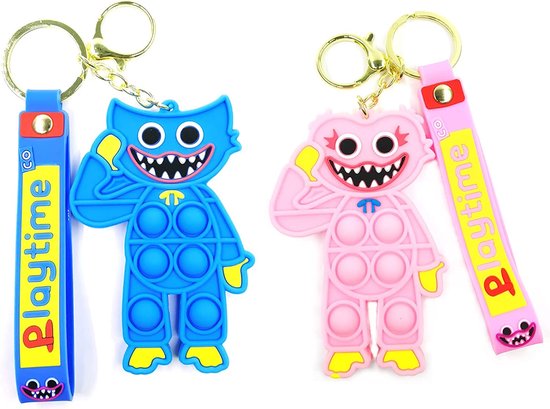 Poppy Playtime - Kissy Missy sleutelhanger - Key chain - Sleutelhanger ...