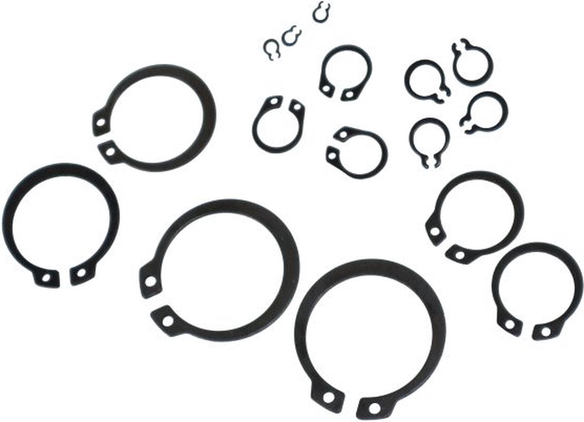 Borgveer - Circlip - Seegerring assortiment 300-delig in ...
