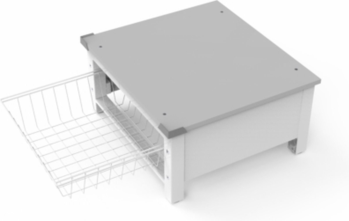 Meliconi Base Space Basket 656143 - Stapelkit - Apparaatverhoger met ...