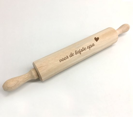 Deegroller - Deegrol - Opa - Opa cadeau - Cadeau opa - Deegroller hout ...