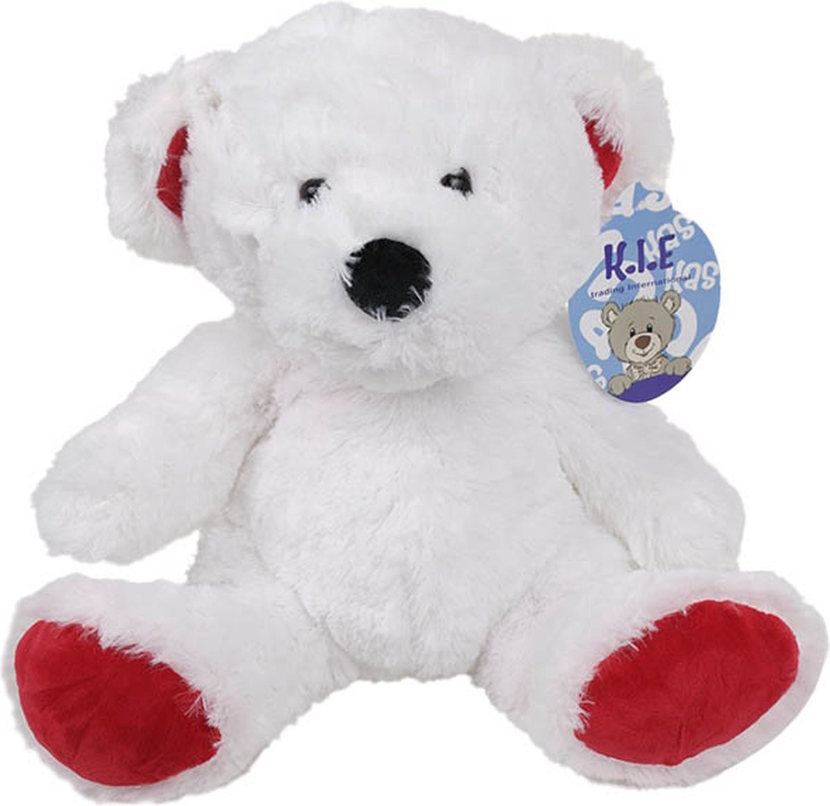 Knuffelbeer - Valentijn Cadeau - Witte Beer - 30cm | bol