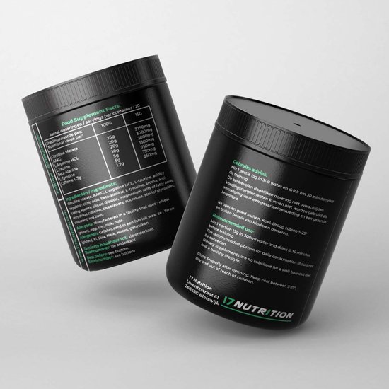 Pre-Workout Tropical 300G - 17 Nutrition | bol.com
