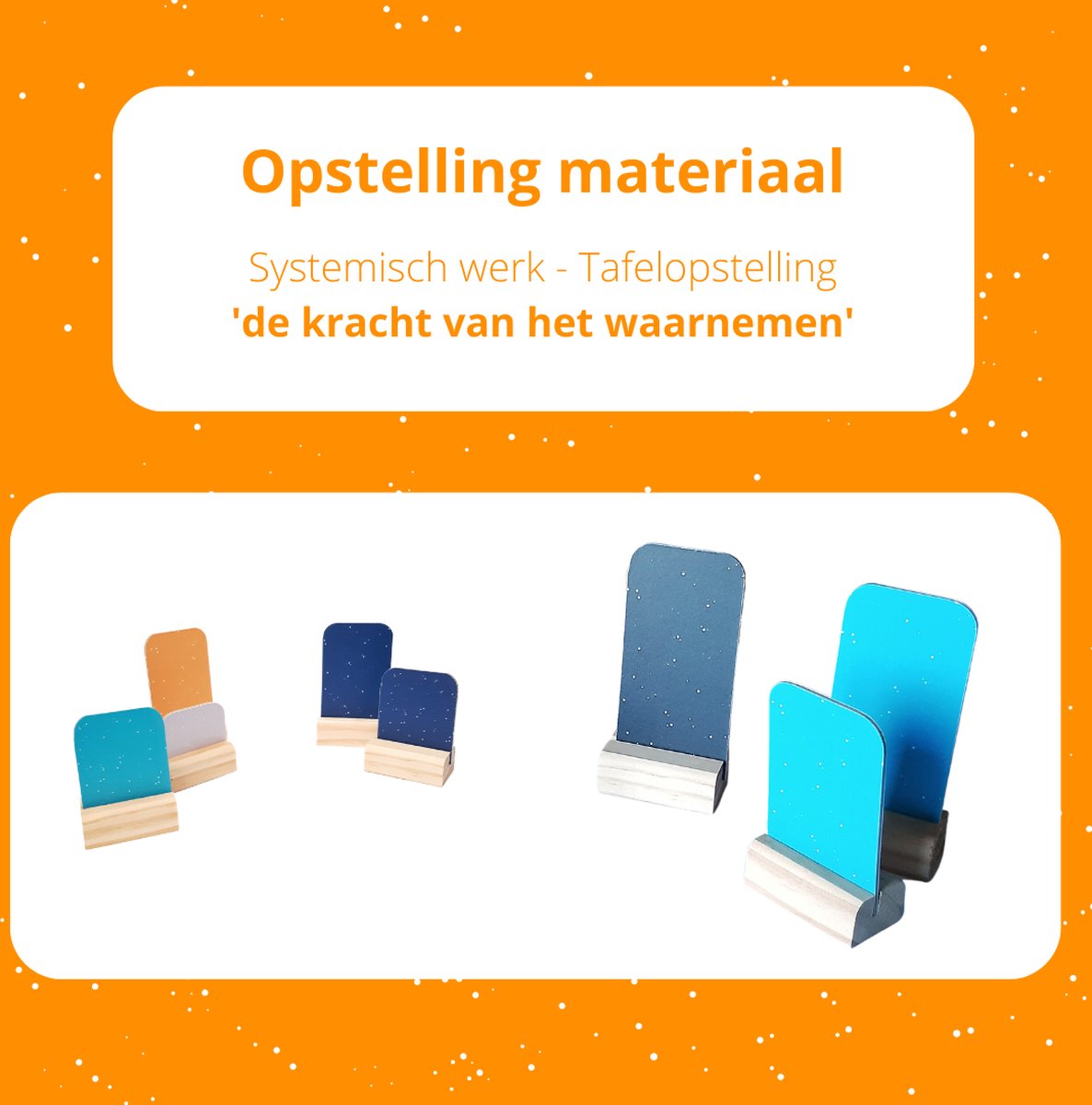 Opstelling materiaal Systemisch werk - Tafelopstelling figuren ...