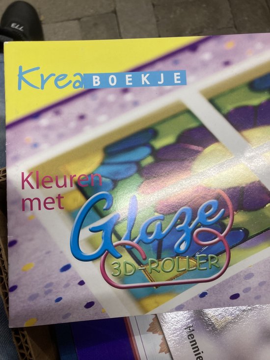 Kleuren met Glaze 3D-roller | 8716697011077 | Boeken | bol.com