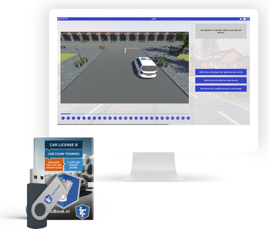 Car Driving License B - Practice USB Stick 2023 Car Exam Training B ...