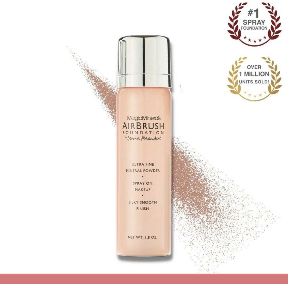 Magic Minerals AirBrush Foundation by Jerome Alexander – Light/Medium ...