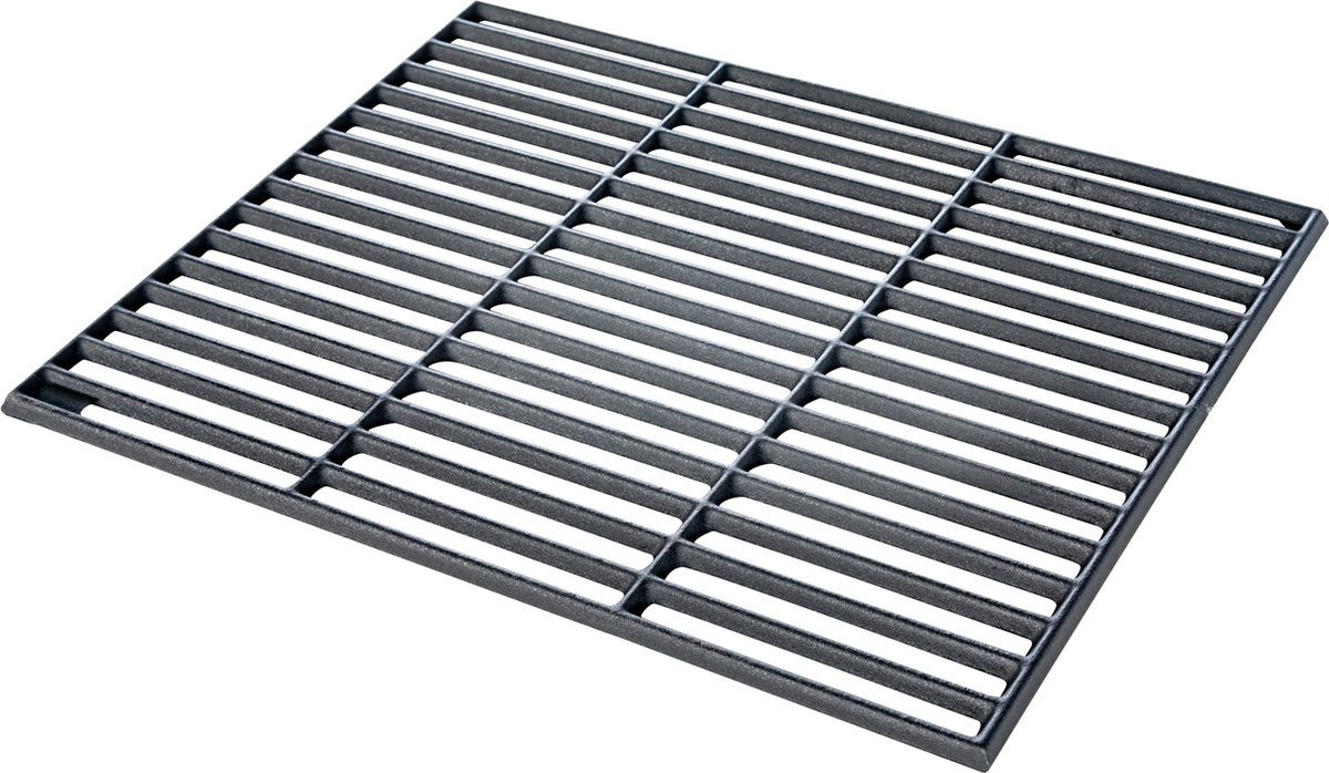 CLP Grillrooster Gietijzer - Bbq - Oven - Kampvuur - zwart 45x35 cm | bol
