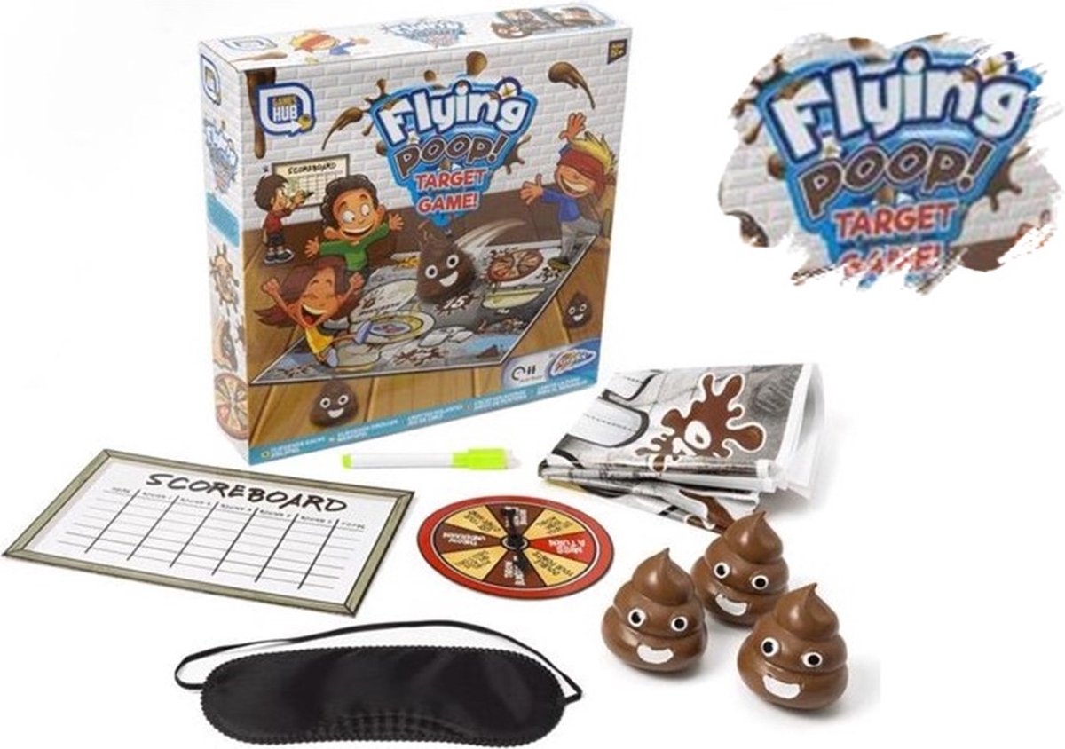 Flying Poop Target Game | Games | bol